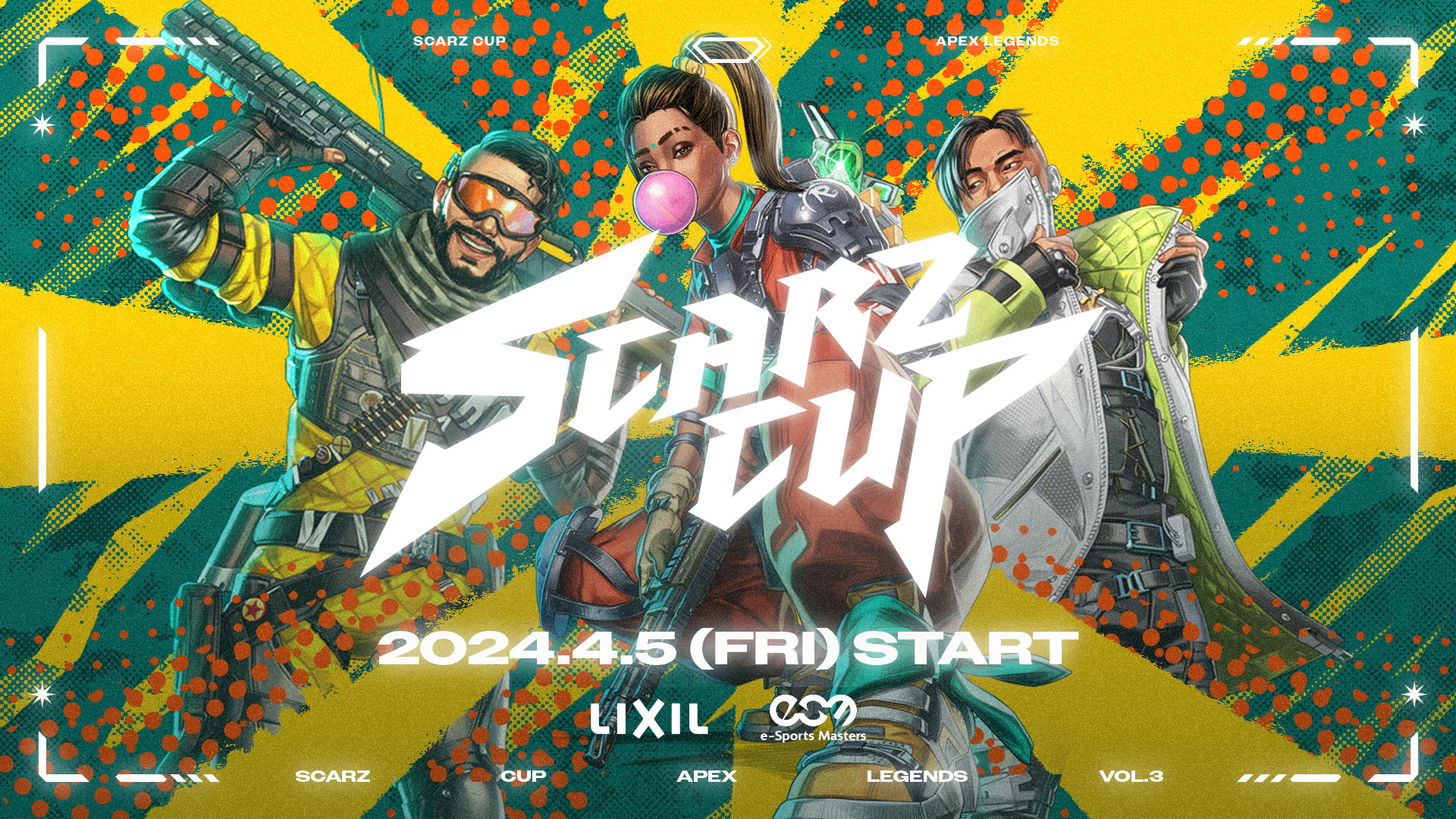 eスポーツチームSCARZ、世界的人気FPS「Apex Legends™」の競技大会『SCARZCUP Apex Legends vol.3』を開催決定！ | eスポーツ ライブ&ニュース ...